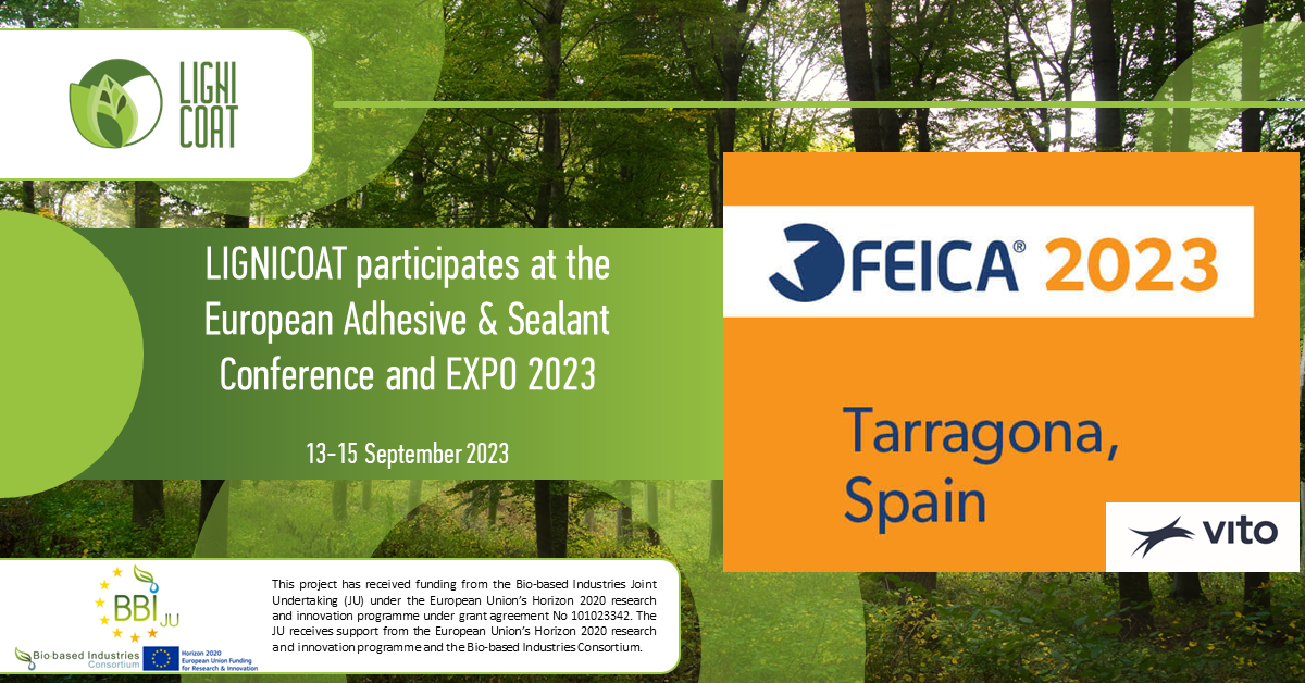 LIGNICOAT participates at the FEICA 2023 - Lignicoat